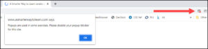 Enable or Disable Pop Ups in Google Chrome