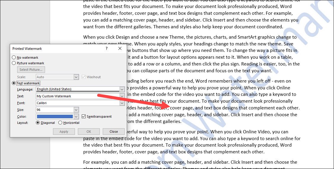 How To Add Watermark In Word Step By Step Guide 
