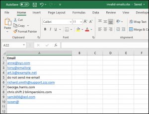 Eliminate Invalid Email Addresses In Excel 2 Effective Methods
