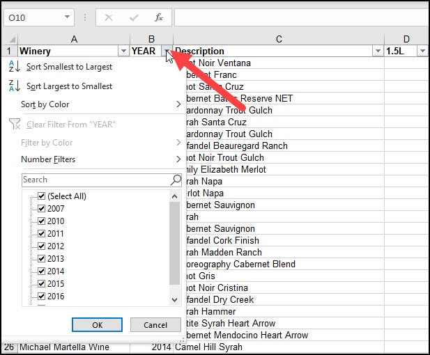 Excel Autofilter Finds Your Data Faster Productivity Portfolio