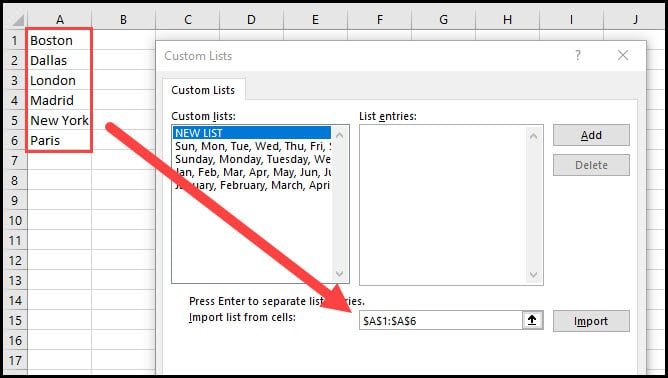 How To Move Faster And Efficiently With Excel Custom Lists