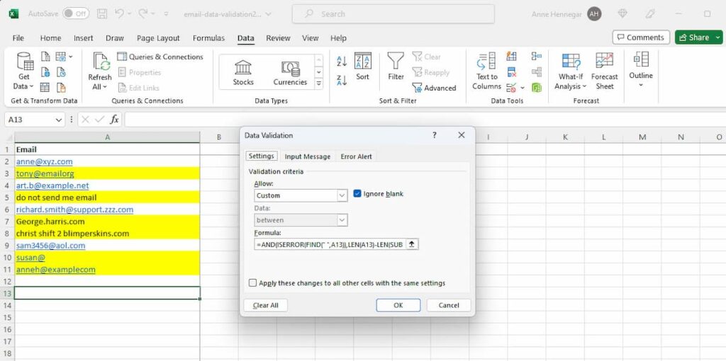 Microsoft Excel Tutorials And Practice Files Productivity Portfolio