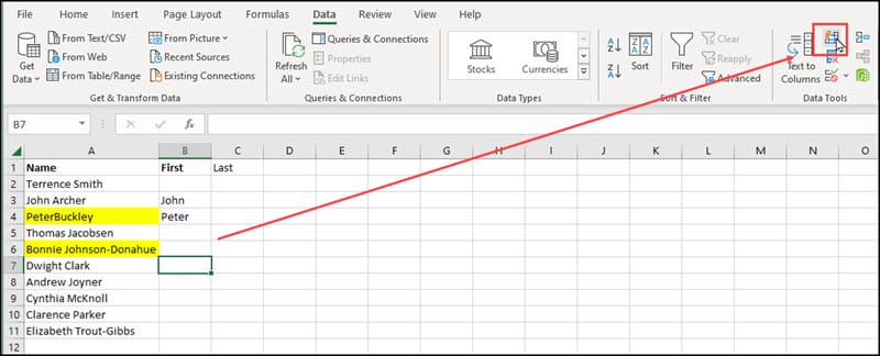 How To Separate Names In Excel For Cleaner Data Includes Practice File 