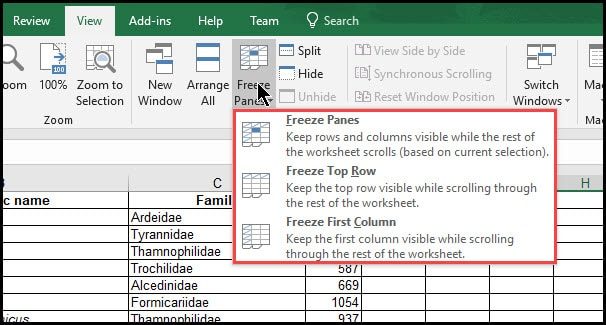 How To Freeze Top Row In Excel To Make A Sticky Header