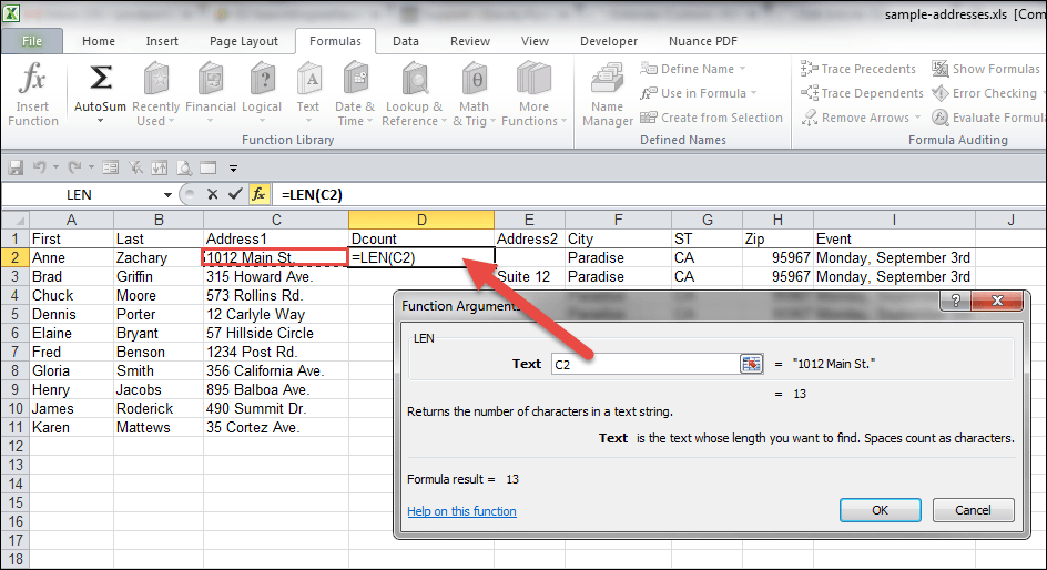 View How To Find Words In Excel Cells With A Formula Most Complete