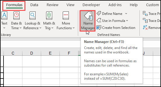 Excel Named Range Your Key To Formula Simpli
