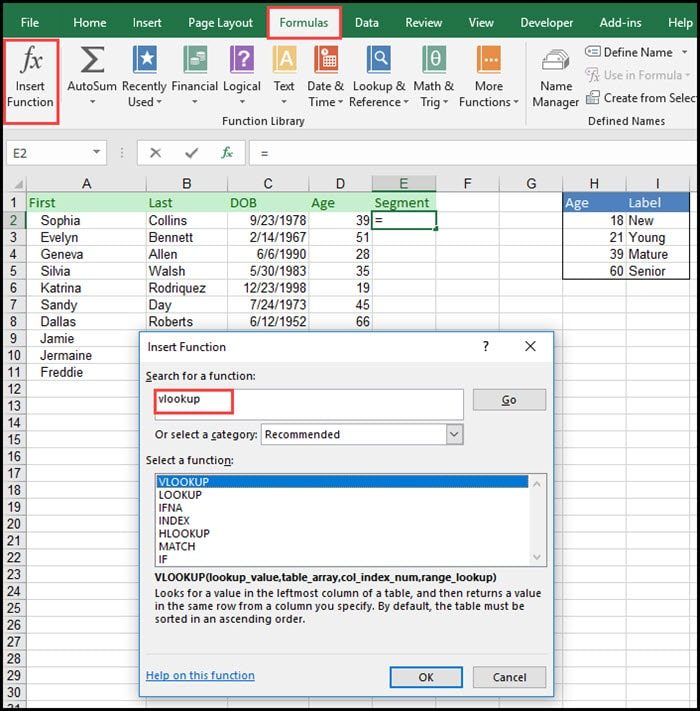 15 How To Add Vlookup Formula In Excel Background Formulas