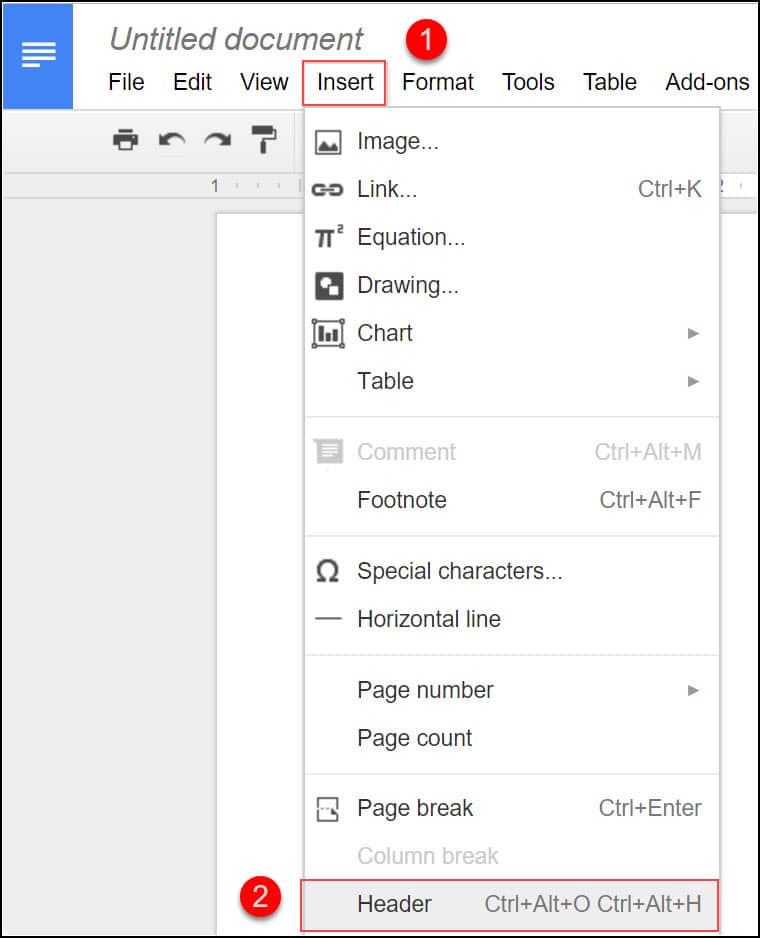 How To Insert Template In Google Docs
