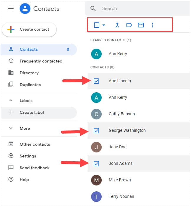 How To Create A Distribution List In Gmail Using Contact Labels