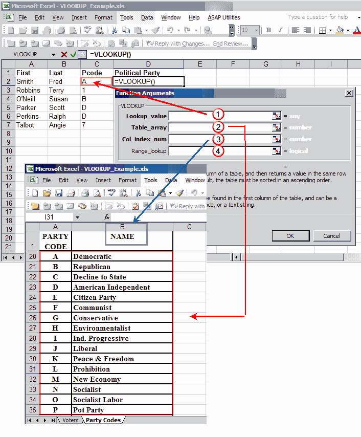 How To Use VLOOKUP Function In Office Excel KAMIL